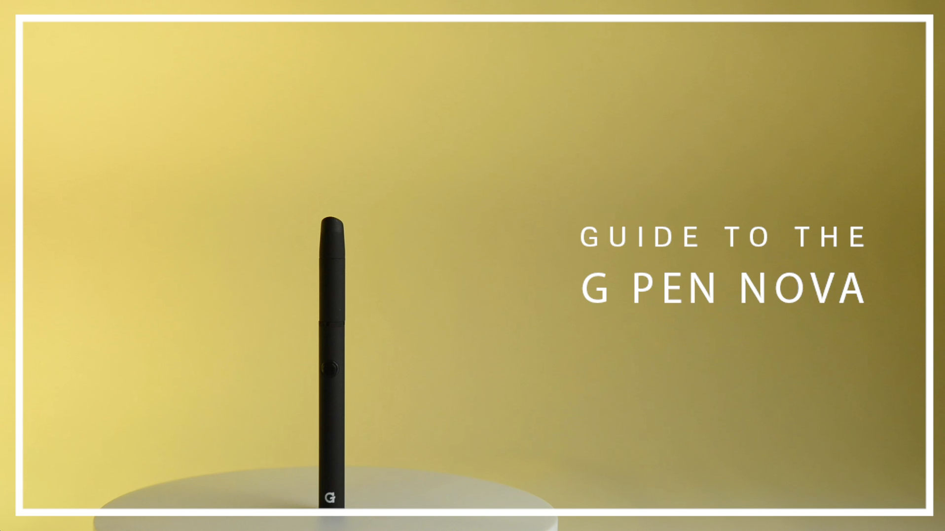How to Use the G Pen Nova - Theory Wellness